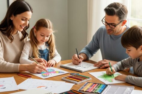 Dessins : enfants, des activités pour booster la créativité