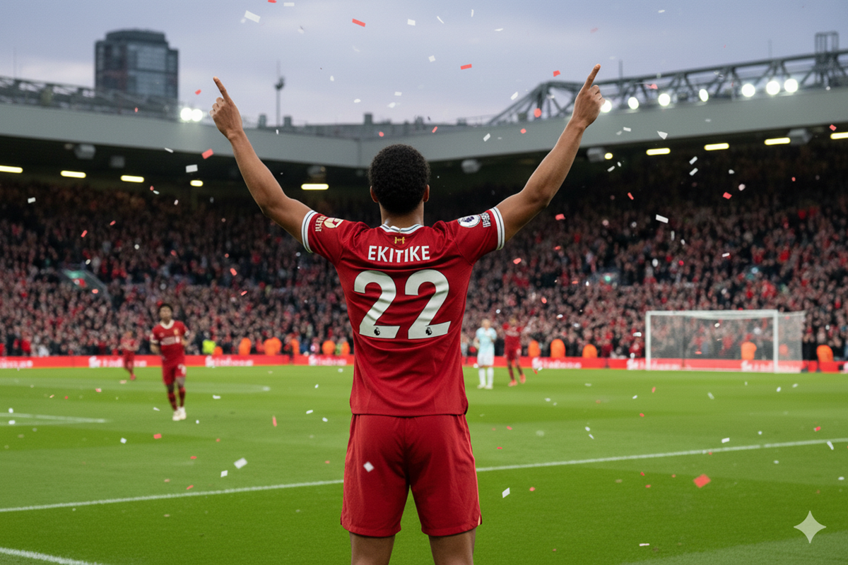 Hugo Ekitike égale une légende de Liverpool